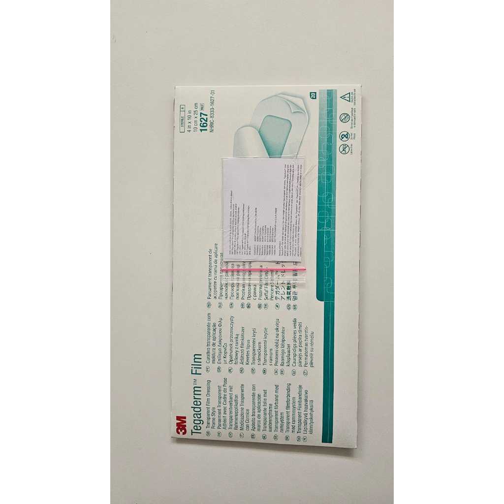 Jual Plester Tahan Air Luka Operasi 3M TEGADERM FILM 1627 10 CM X 25 CM ...