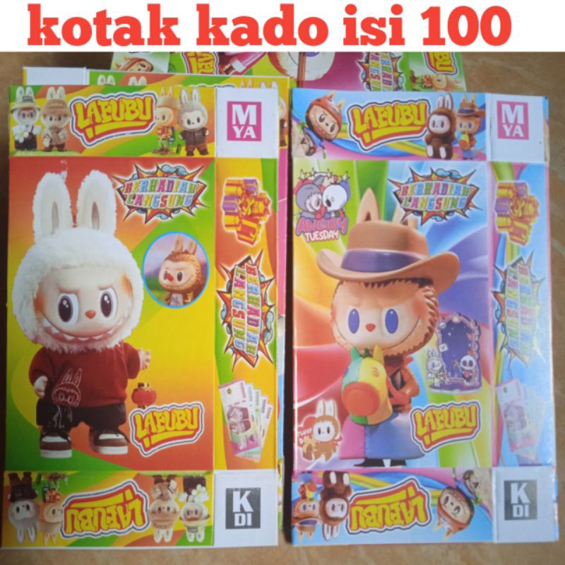Jual mainan kotak kado kosong isi 100 pcs | Shopee Indonesia