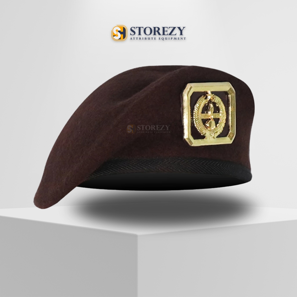 Jual Baret Pramuka + Emblem Pandega / Penegak/ Penggalang / (Camel) | Shopee Indonesia