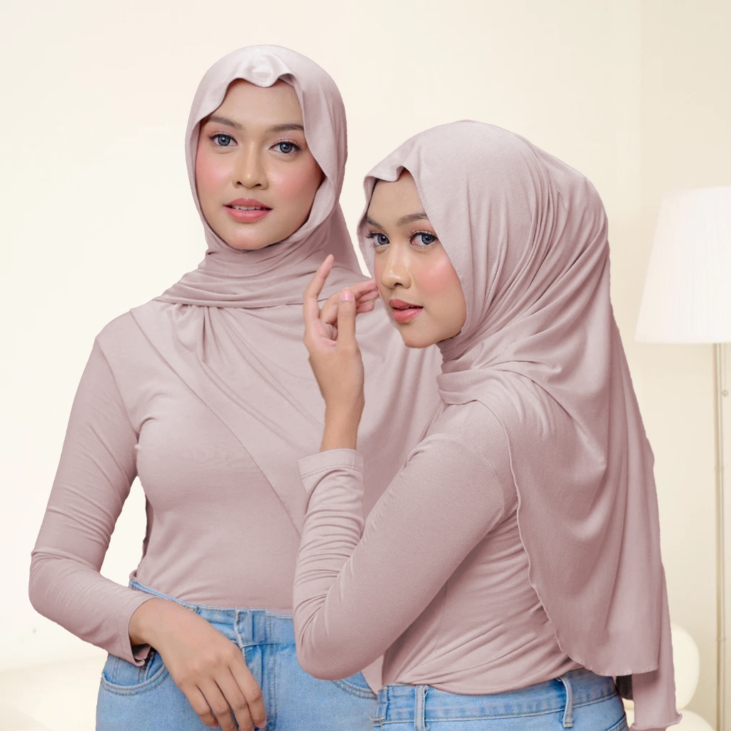 Jual Pashmina Oval Hijab Rayon Spandek Kerudung Kaos Cooltech Premium - Hijab By Tala | Shopee ...