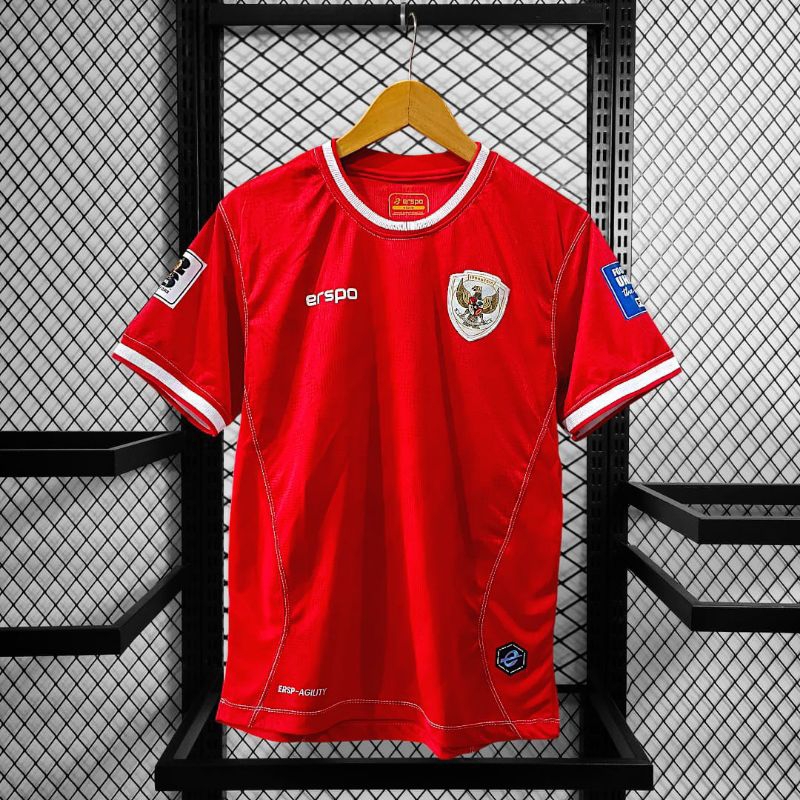 Jual JERSEY ERSPO TIMNAS INDONESIA 2025 HOME TERBARU JERSEY TIMNAS ...