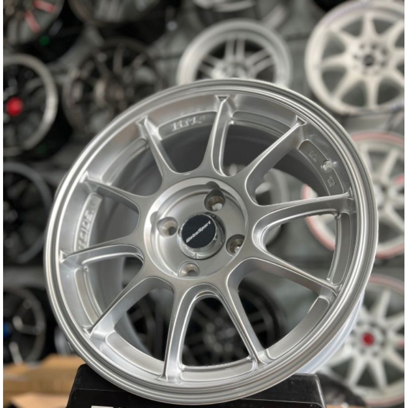 Jual velg wedsport tc105 r15 hyper silver lebar 7 kondisi baru | Shopee Indonesia