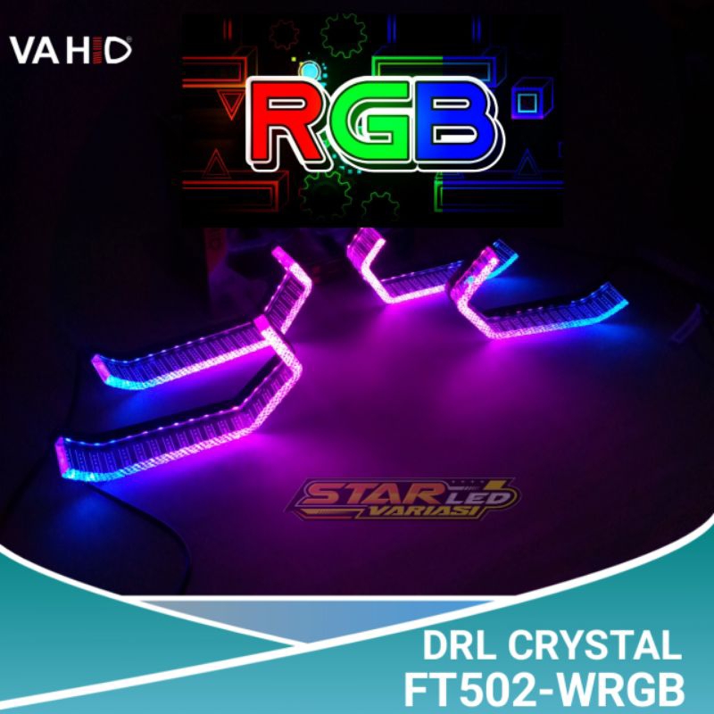 Jual 5D DRL CRYSTAL MODEL FT502-WRGB ANGEL EYES SET RGB INNOVA | LAZY SLIM FRAME DRL CRYSTAL ...