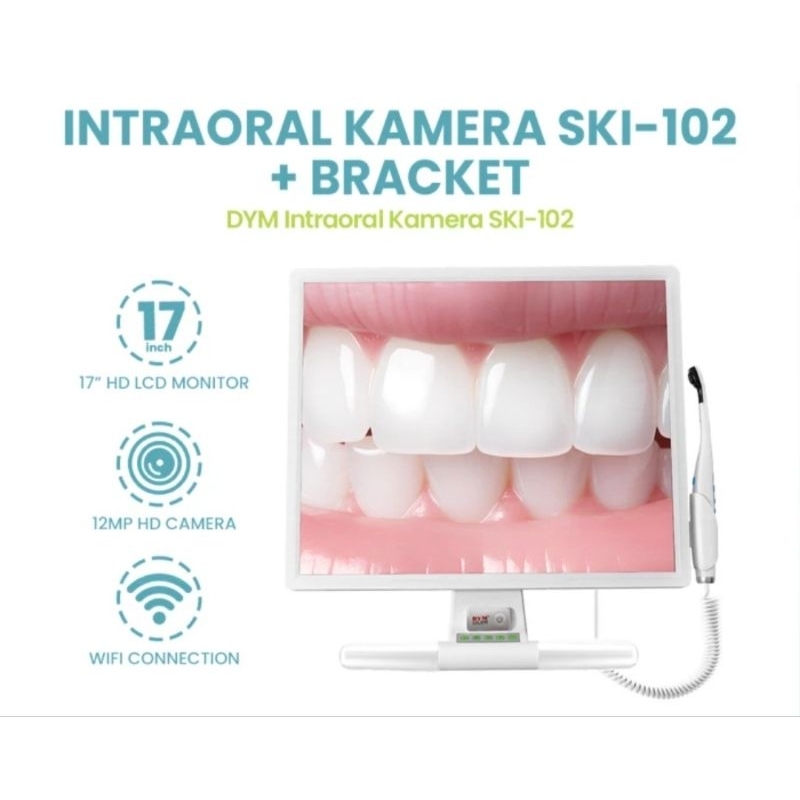 Jual Dental INTRA ORAL CAMERA SET Appledent MONITOR LED 17 Inch ...