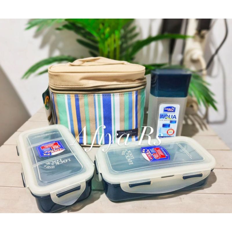 Jual LocknLock Lunch Box Set - Kotak Makan Set LocknLock | Shopee Indonesia