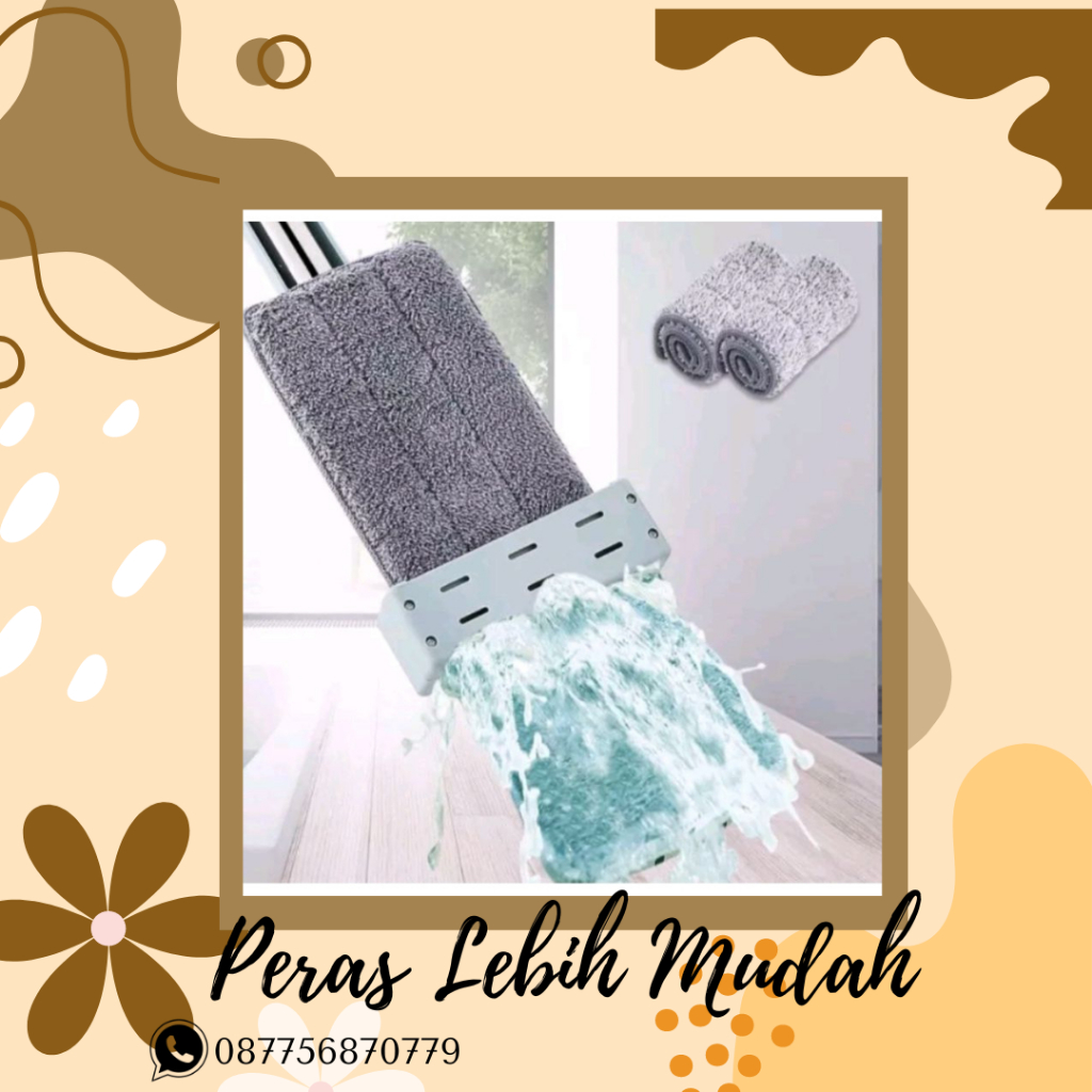 Jual Pel Lantai Peras Otomatis + Kain Pel Micro FIber Murah Mudah ...