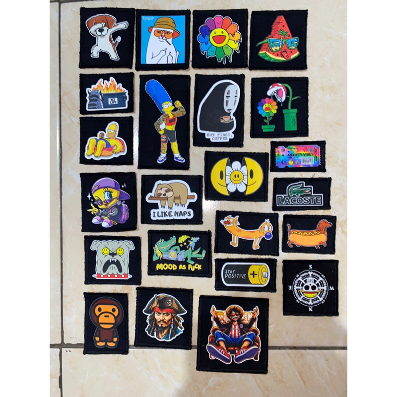 Jual Patch Motif 20+ Desain Terbaru | Shopee Indonesia