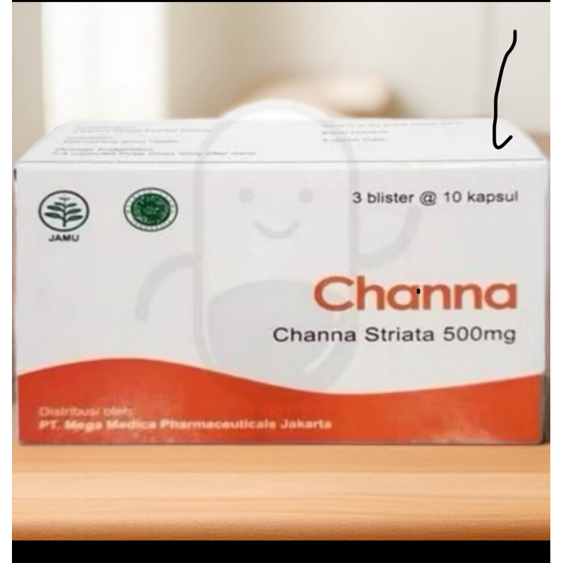 Jual [ORIGINAL] Channa Striata 500mg Ekstrak Ikan Gabus 30 kapsul ...