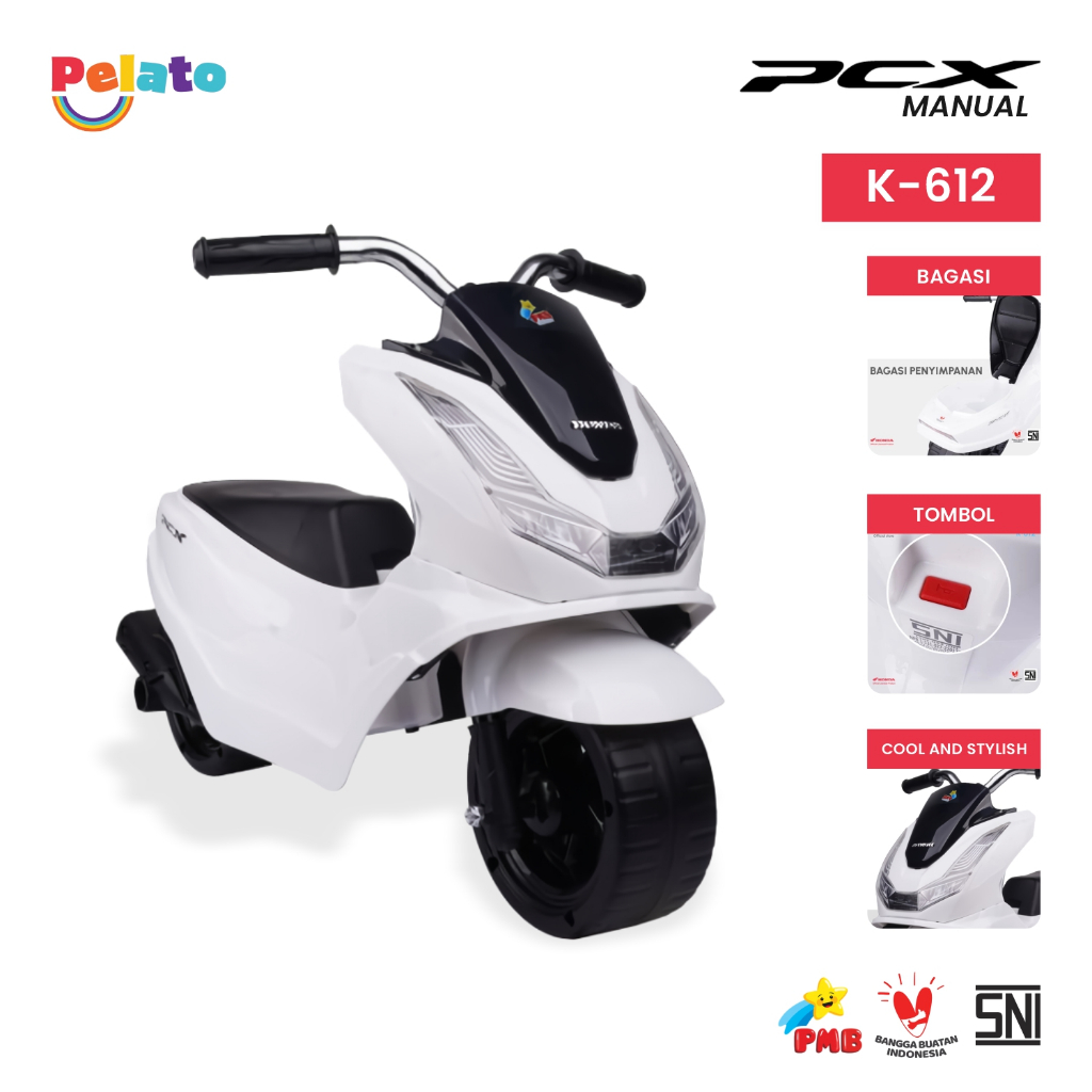 Jual PELANGI TOYS Motor Anak PMB PCX Mini K612 Manual | Shopee Indonesia