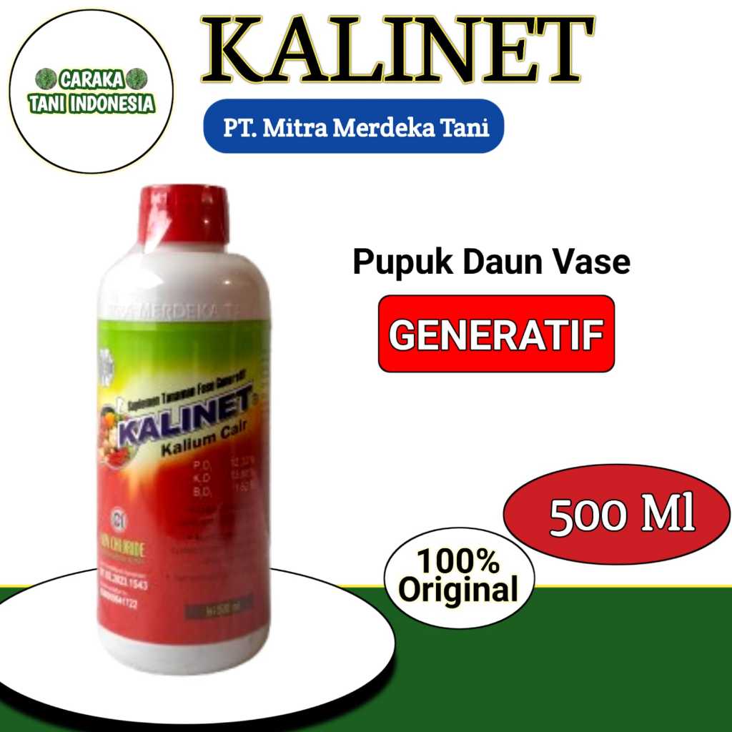 Jual Pupuk Cair KALINET 500 ML Kalium Fosfat Boroni Kemasan Pabrik ...