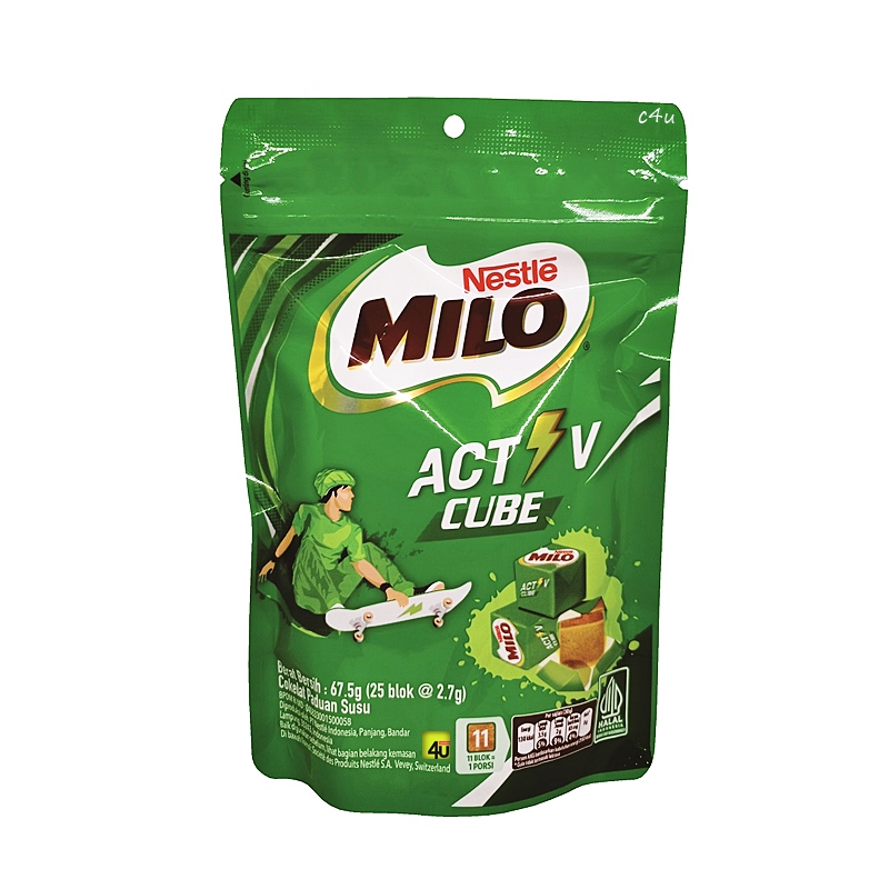 Jual Milo Activ CUBE - Permen Serbuk Coklat Malt Padat - Isi 25 pcs ...