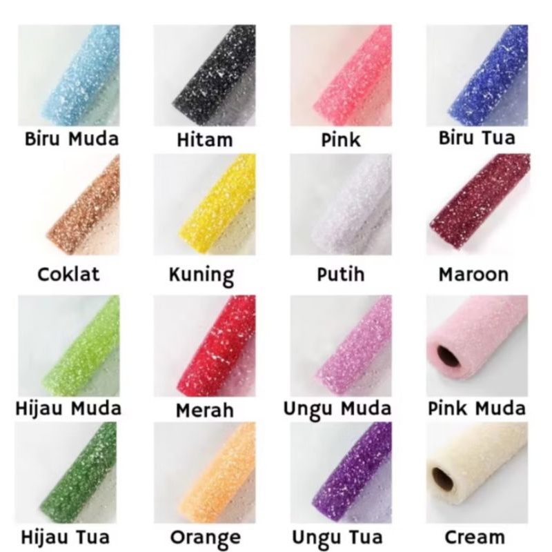 Jual Tile Salju 50 cm - Kain Jala Salju 50 x 50 cm - Mesh Snow Tile ...