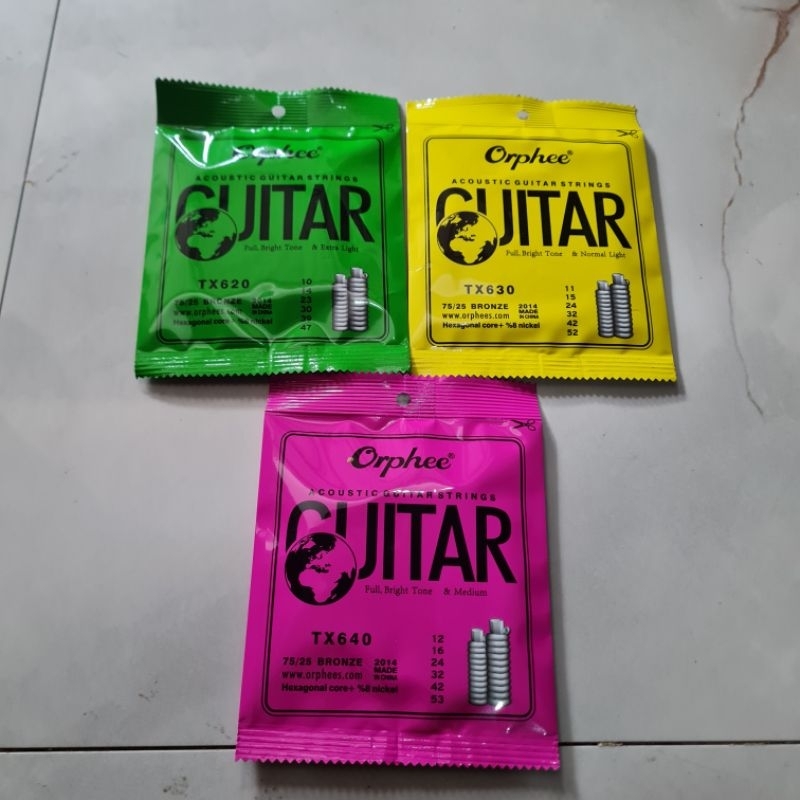 Jual senar gitar orphee TX akustik acoustic satu set | Shopee Indonesia Jual senar gitar orphee TX akustik acoustic satu set | Shopee Indonesia