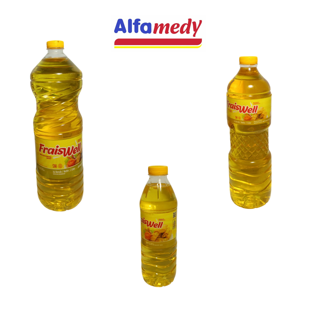 Jual FRAISWELL MINYAK GORENG BOTOL 500 ml,1 LITER, 2 LITER | Shopee ...