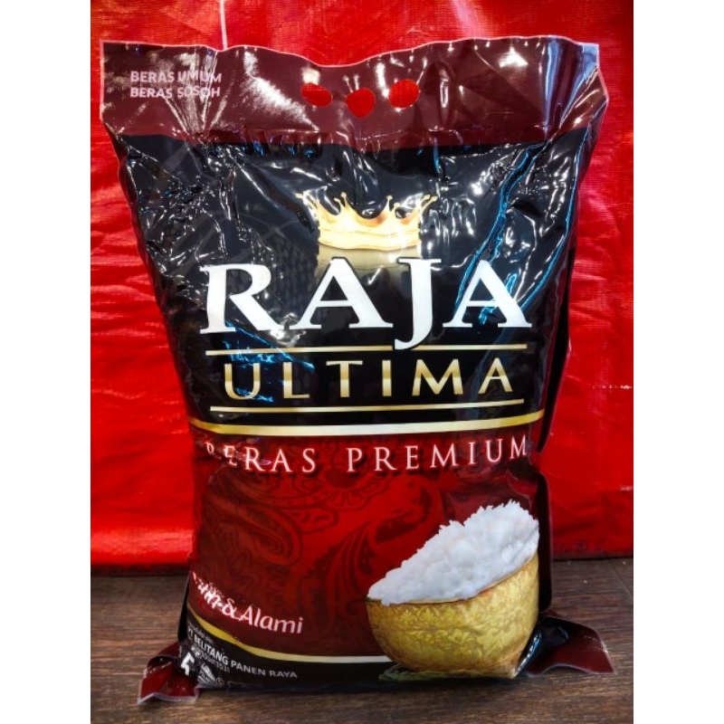 Jual Beras Raja Ultima beras kualitas premium 5kg | Shopee Indonesia