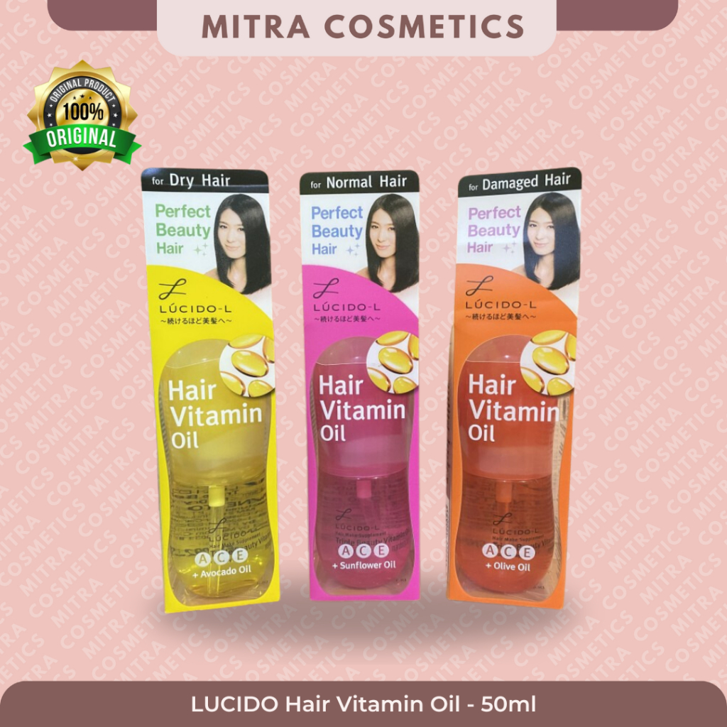 Jual [Mitra Cosmetics] Lucido-L Hair Vitamin Oil 50ml / Vitamin Rambut ...