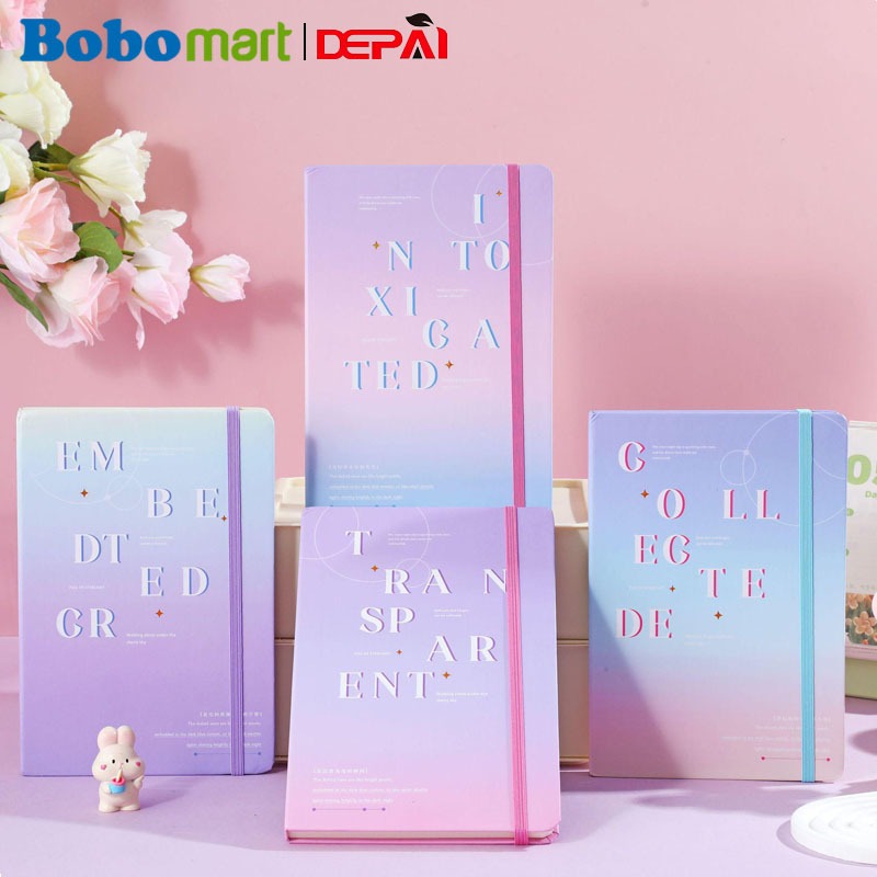 Jual BOBOMART Notebook Depai A5-DP6000 100 Lembar, Buku Tulis Aesthetic ...
