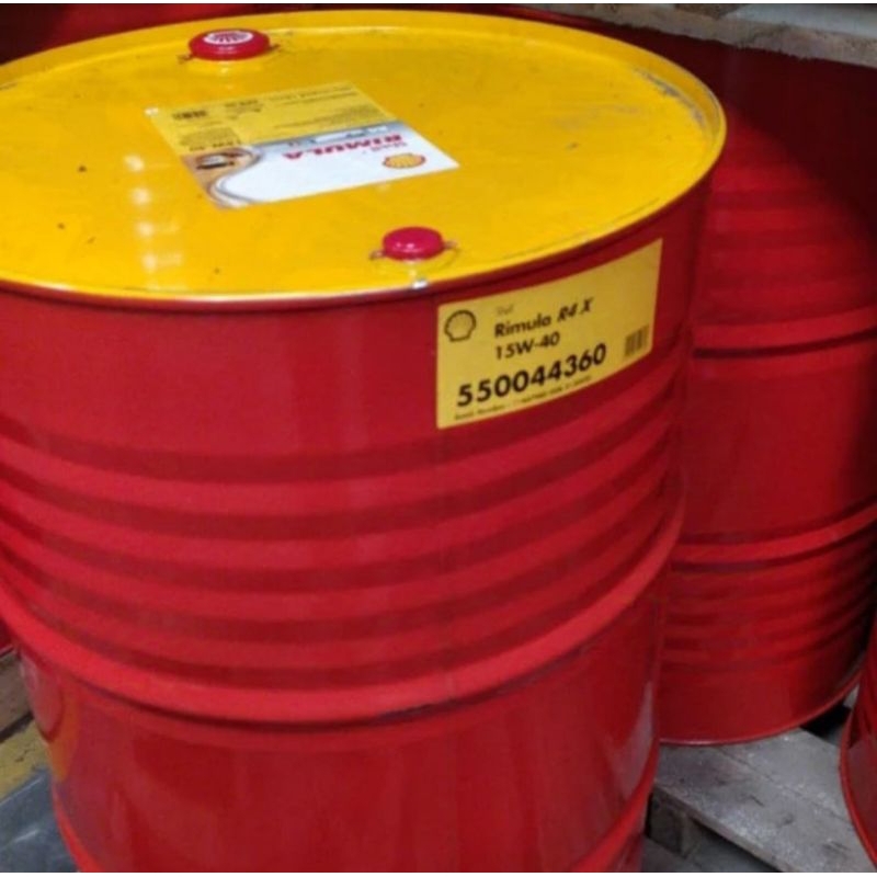 Jual Oli Drum Shell Rimula R4X 15w40 209Liter | Shopee Indonesia
