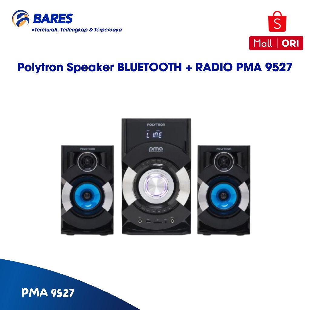 Jual Polytron Speaker BLUETOOTH + RADIO PMA 9527 PMA9527 | Shopee Indonesia