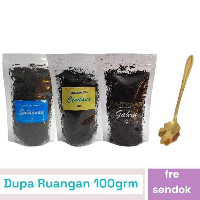 Jual PROMO bukhur gahru 100 gram fre sendok/kemasan voce plastik/buhur ...