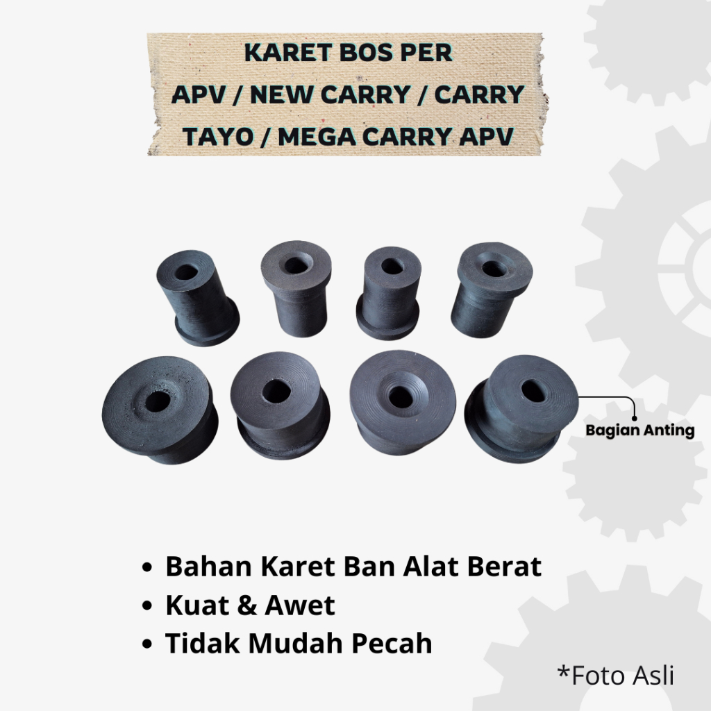 Jual Karet Bos Per Belakang Mega Carry APV / Carry New / Carry Tayo ...