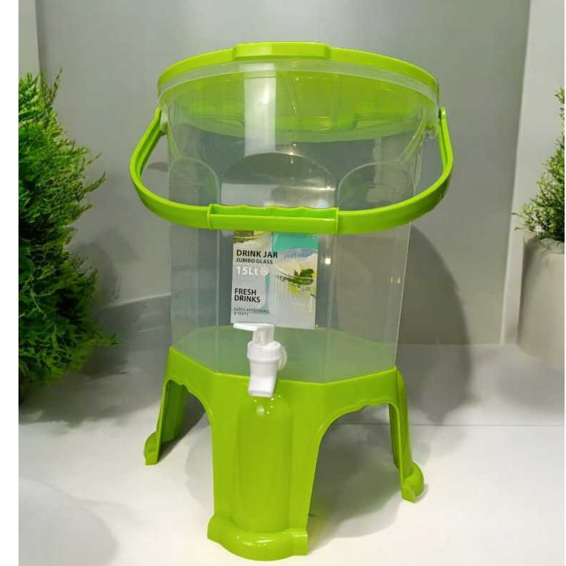 Jual Tempat Air Minum / Water Dispenser 15 Liter / Kontainer Es Buah ...