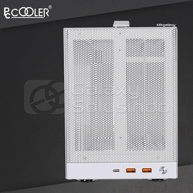 Jual PCCOOLER K101 Mesh White Mini-ITX Case | Shopee Indonesia