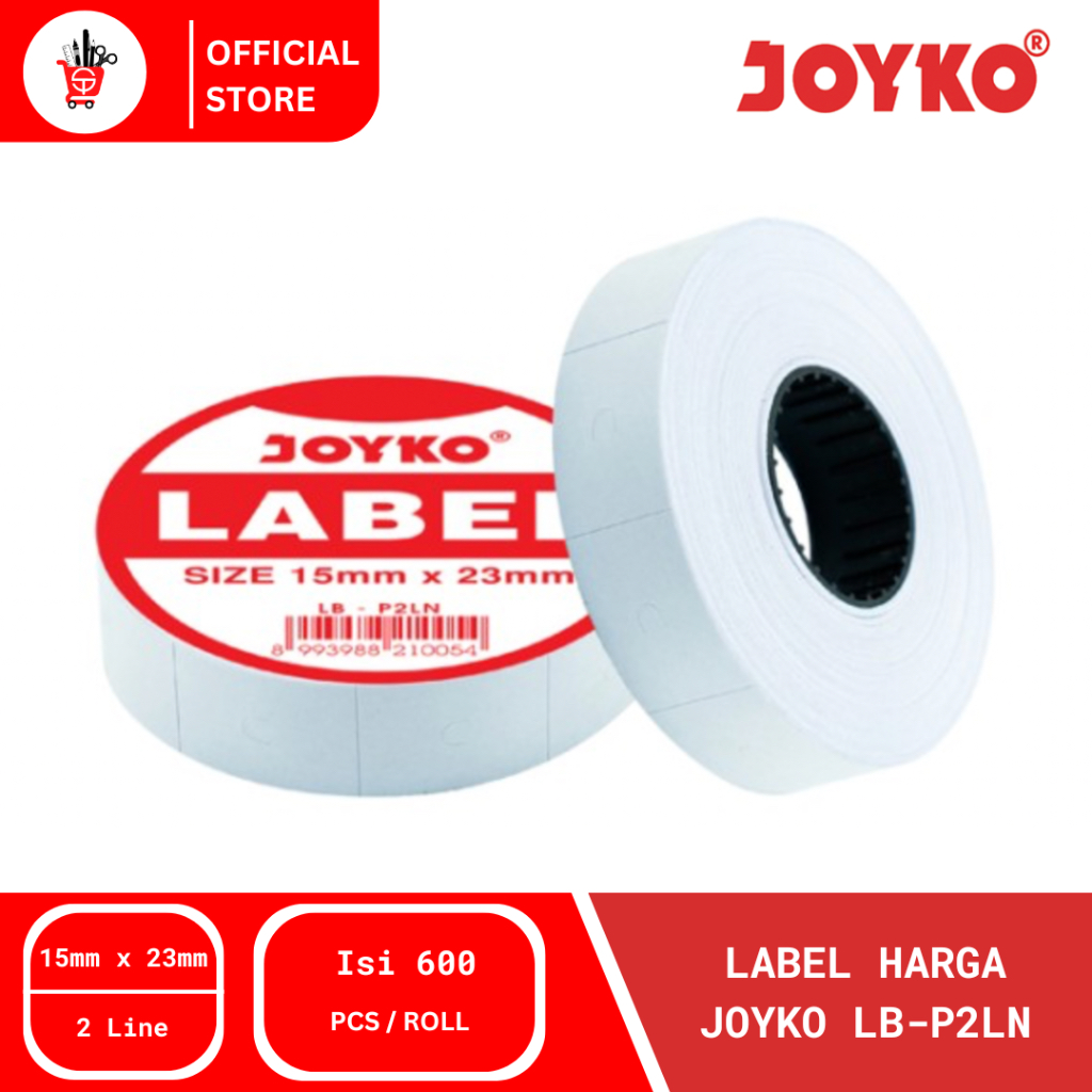 Jual Price Label | Label Harga Joyko LB-P2LN (1 ROLL) | Shopee Indonesia