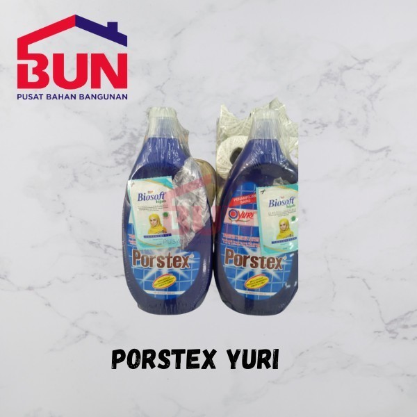 Jual yuri porstex 1000ml keramik cleaner | Shopee Indonesia