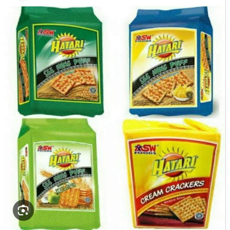 Jual Biskuit Hatari | See hong puff berisi 6pcs/pak@245gr | Shopee ...