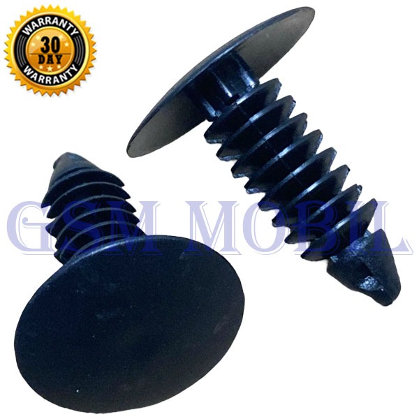 Jual Klip Kancing Baut Rivet 8 mm Mur Plastik Mobil Universal ...