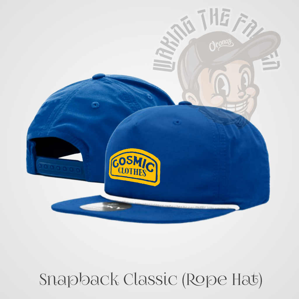 Jual COSMIC [ ROPE HAT ] VINTAGE CLASSIC SNAPBACK [ UNISEX ] ALL SIZE ...