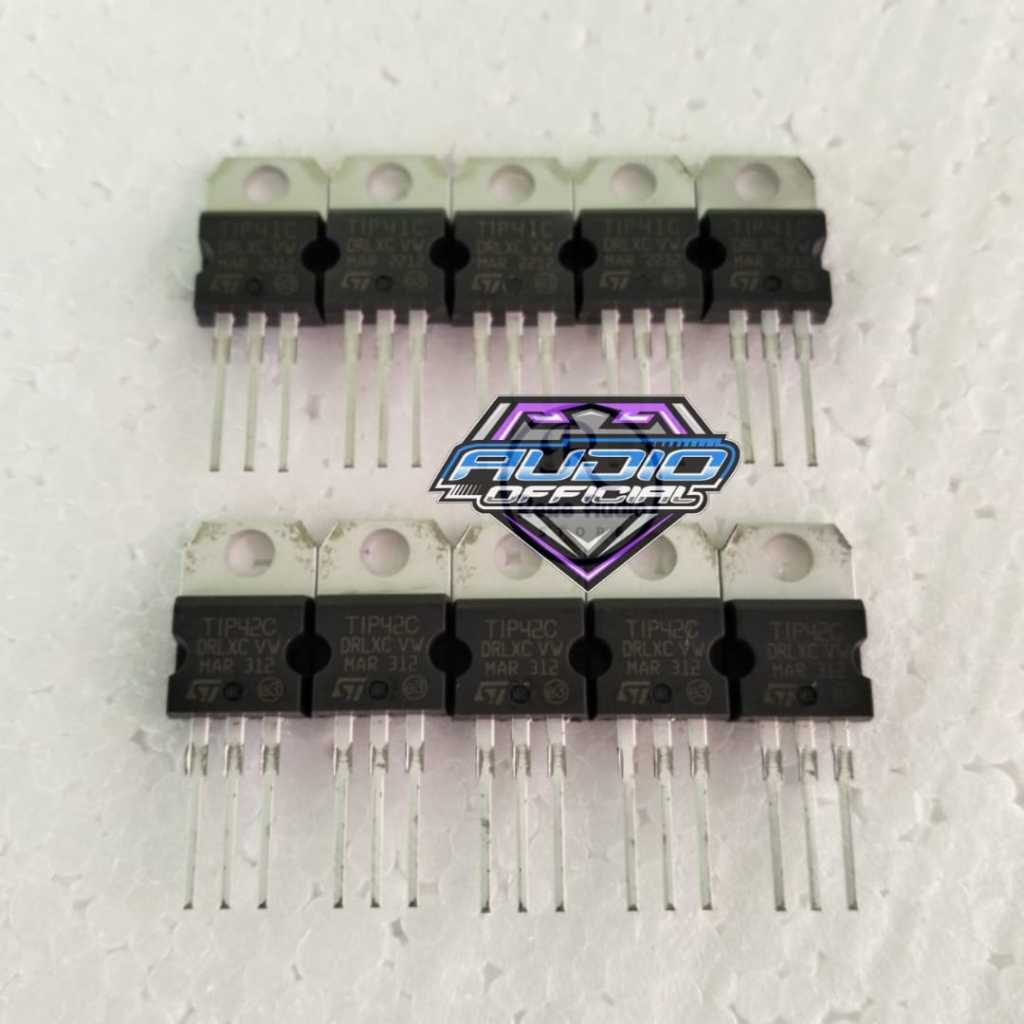 Jual Transistor TIP 41 & 42 Original ST / TIP 41C 42C Original Super ST - VW | Shopee Indonesia
