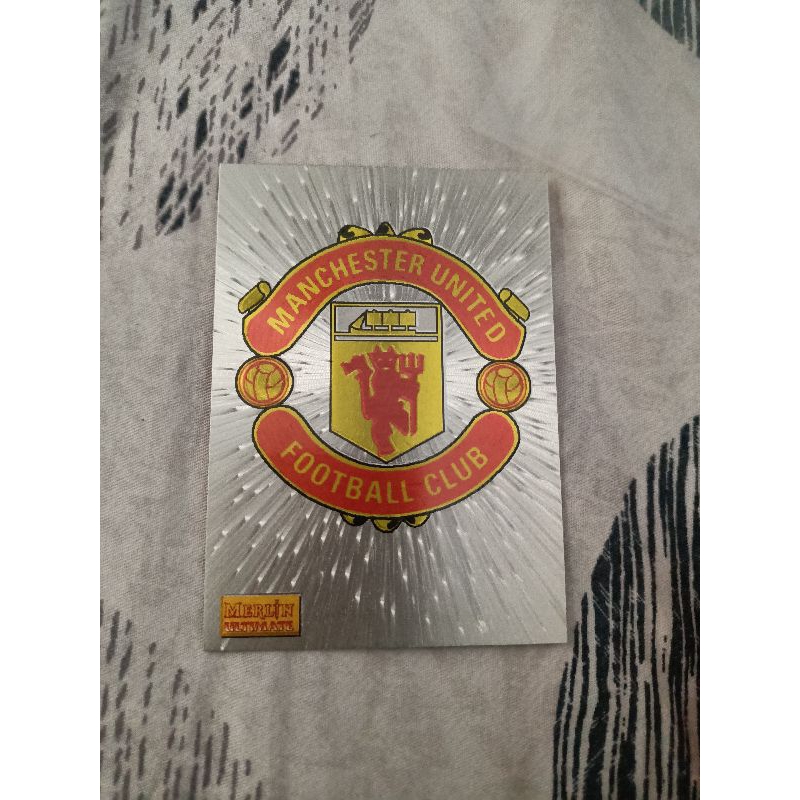 Jual kartu bola Premier gold Lambang MU | Shopee Indonesia