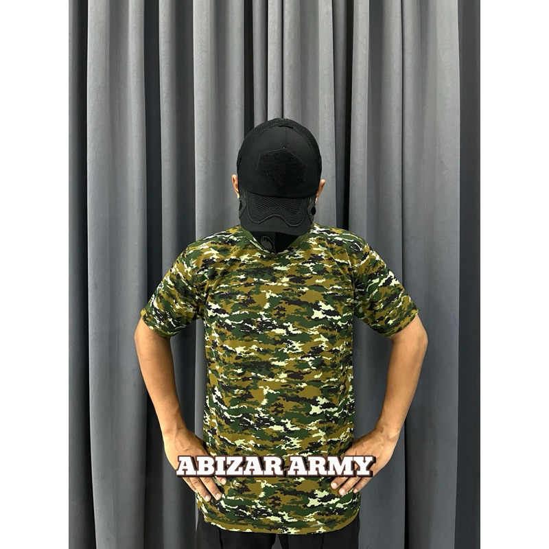 Jual kaos dryfit loreng kostrad/kaos dryfit loreng malvinas | Shopee Indonesia