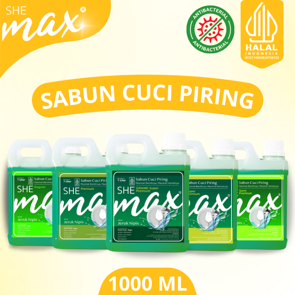 Jual SHEMAX Sabun Cuci Piring 1000ml / Dishwash / Dish Washing / Cuci ...