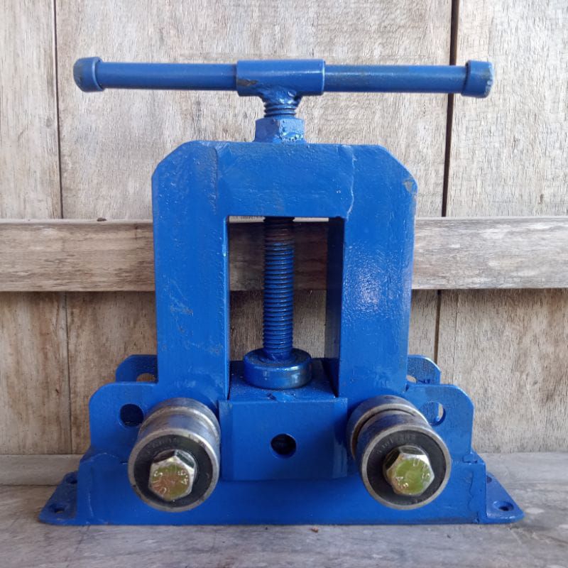 Jual alat roll manual pipa besi dan plat strip 4 lubang (benda padat ...