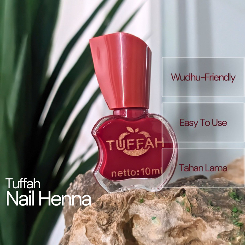Jual TUFFAH NAIL HENNA KUTEK HALAL TUFFAH MARON WARNA AWET HINGGA KUKU ...