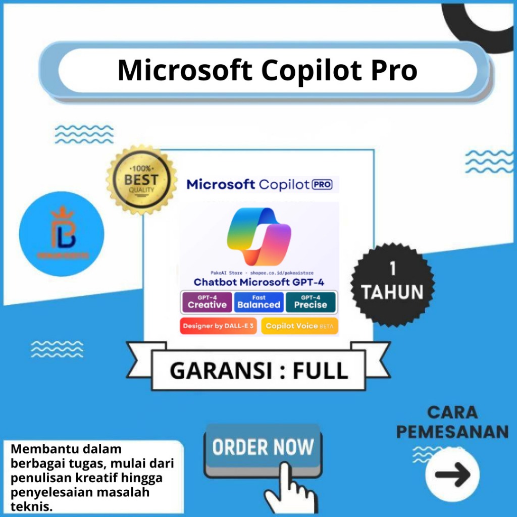 Jual Microsoft Copilot Pro Full Garansi | Shopee Indonesia