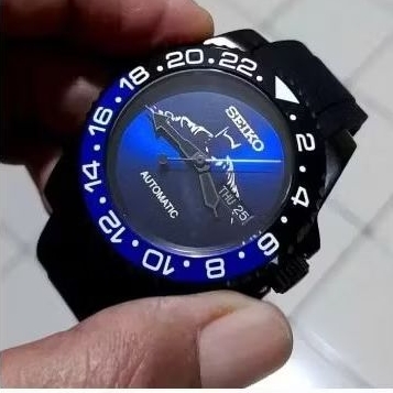 Jual seiko mod batman nh36 movement seikolex black 40mm | Shopee Indonesia