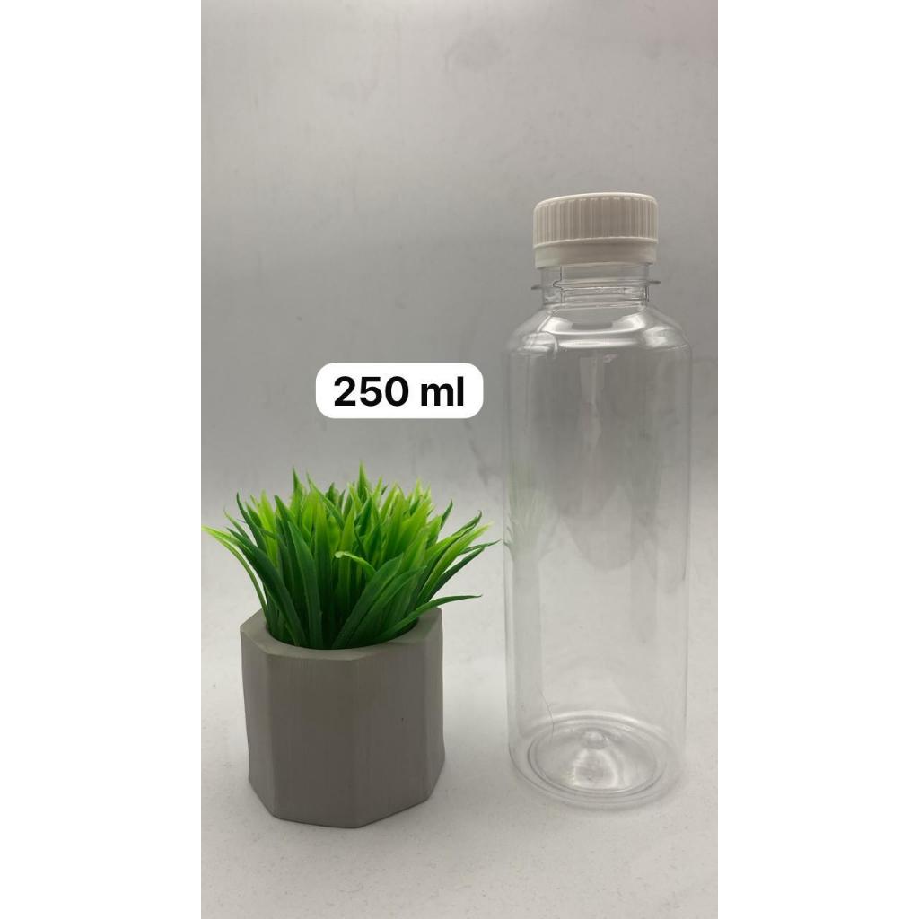Jual botol plastik 250ml (almond) | Shopee Indonesia
