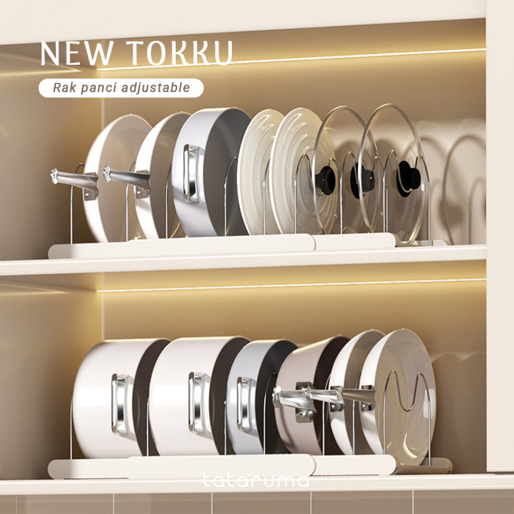 Jual TATARUMA New Tokku - Rak Panci Dapur Adjustable Multifungsi ...