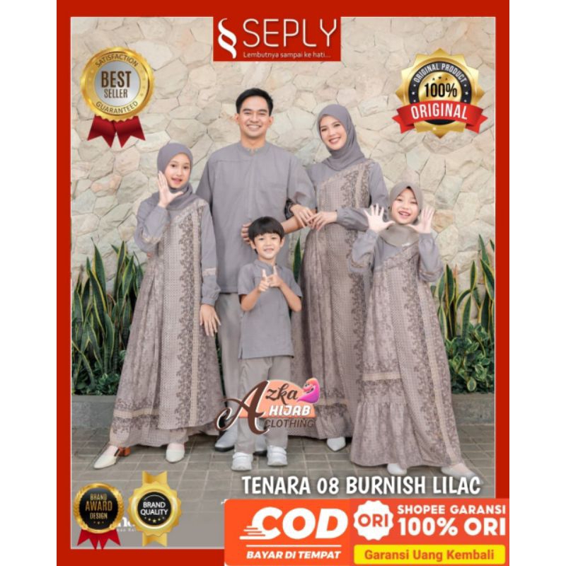 Jual READY SEPLY SARIMBIT KELUARGA 2025 TENARA 08 BURNISH LILAC SEPLY ...