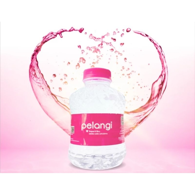 Jual [INSTAN] Air Minum Pelangi (Box) | Air Mineral Pelangi 220ml Botol ...