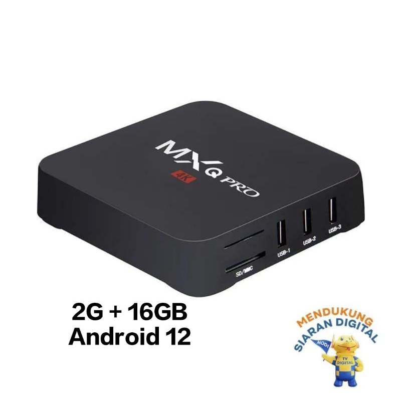 Jual android box versi 12 memory 2Gb +16Gb | Shopee Indonesia
