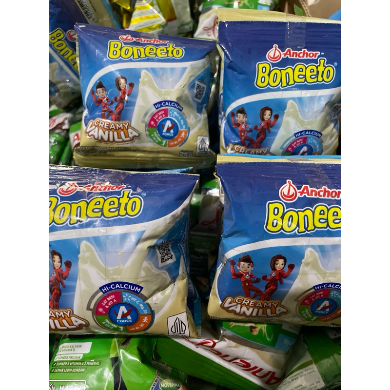Jual BONEETO CREAMY VANILA & YUMMY CHOCO SACHET(satuan) | Shopee Indonesia