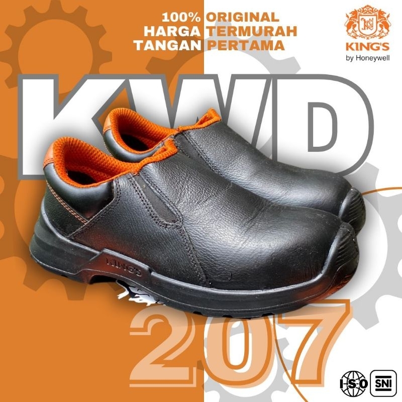 Jual Sepatu Safety Kings Safety Shoes KWD 207 Original | Shopee Indonesia