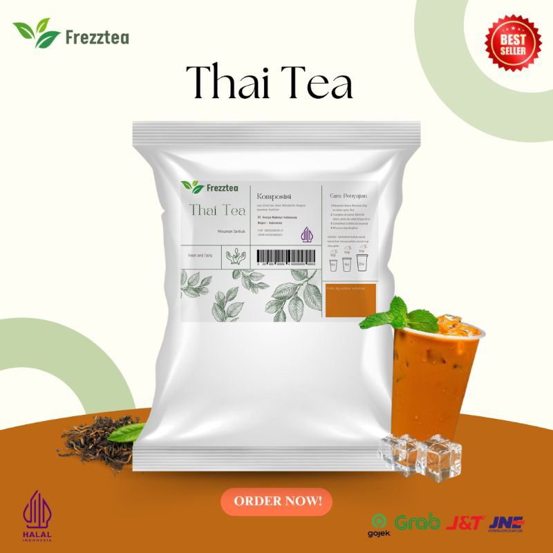 Jual FREZZTEA Bubuk Minuman Thai Tea 1kg/Powder Thai Tea | Shopee Indonesia