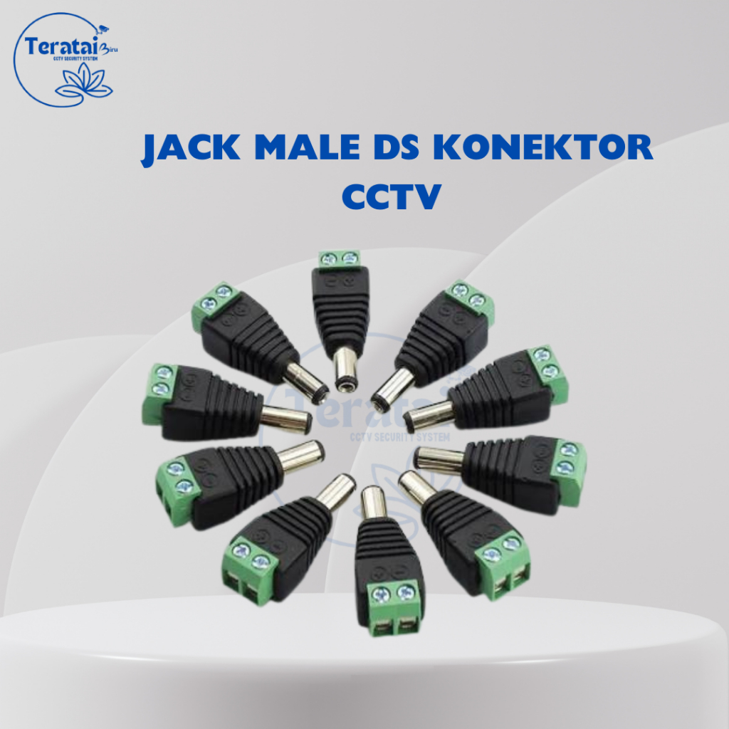 Jual KONEKTOR CCTV JACK DC MALE | Shopee Indonesia