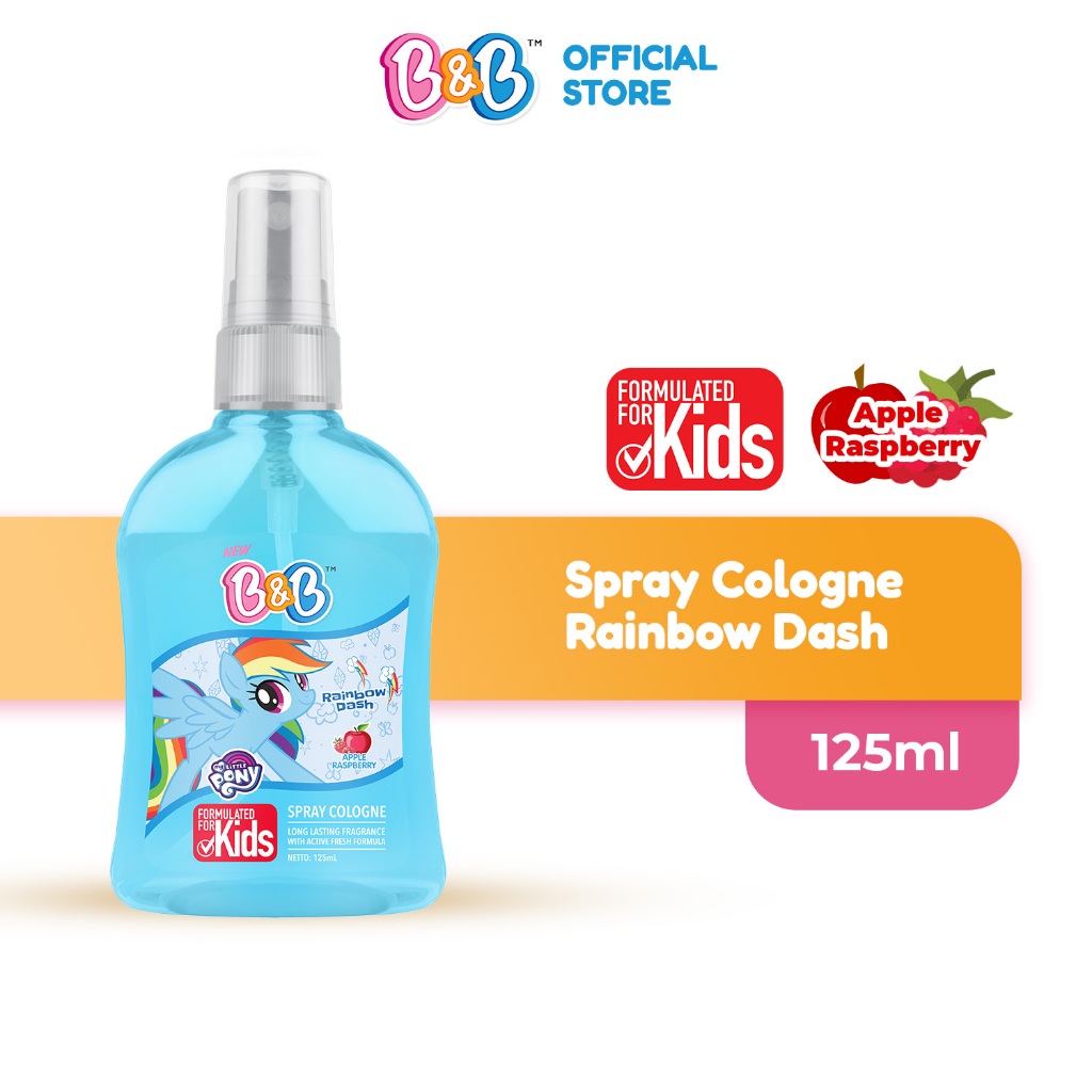 Jual B&B Spray Cologne My Little Pony 125ml | Shopee Indonesia